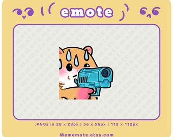 Animated Hamster Emote Meme Twitch Emotes Animated GIF for Youtube ...