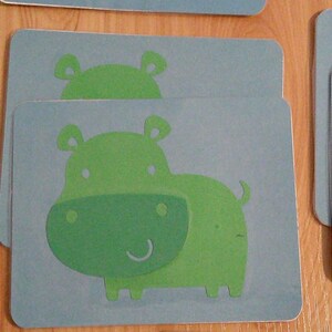 Hippo Color Match Game - Etsy