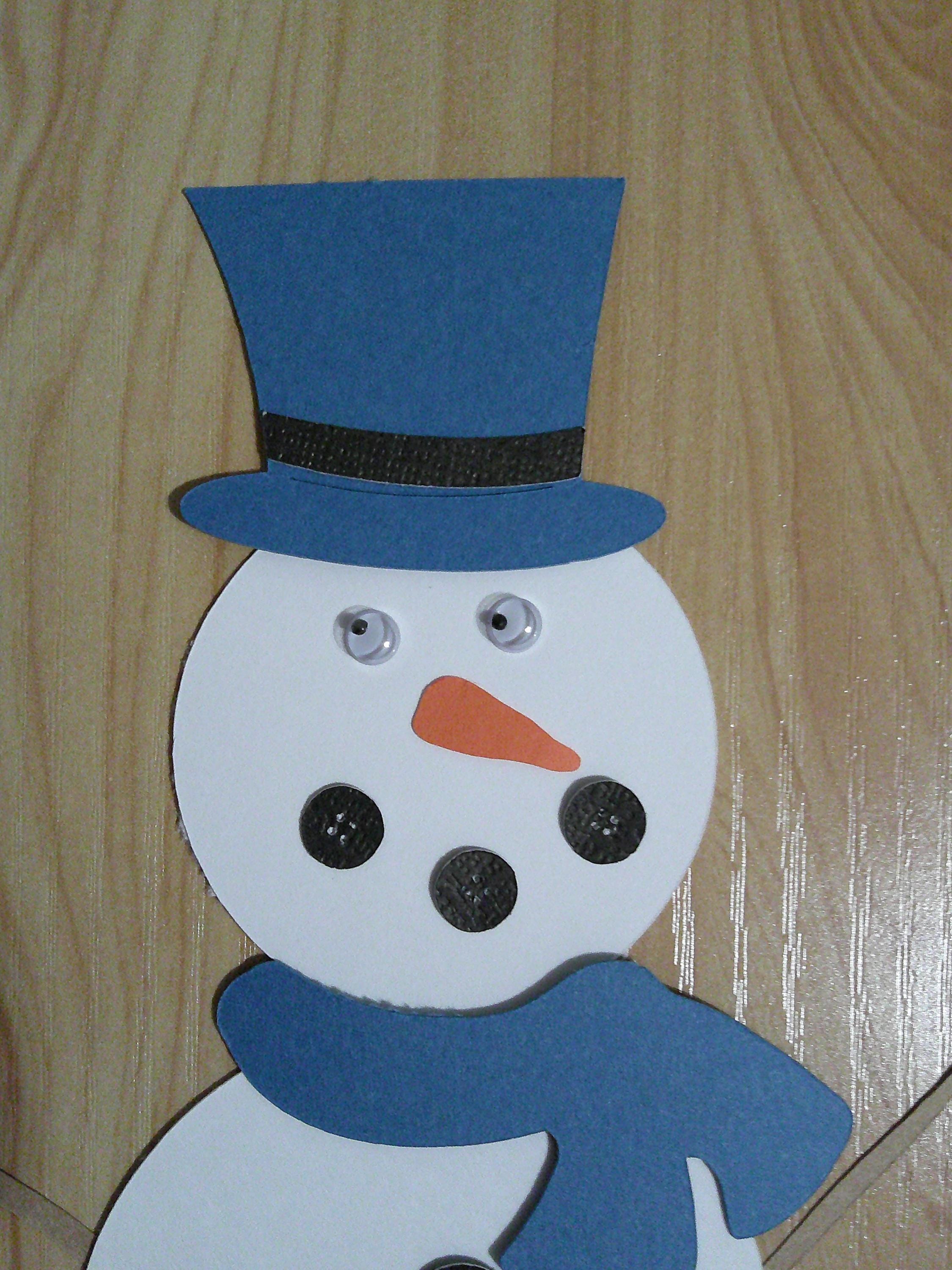 Snowman Craft - Etsy