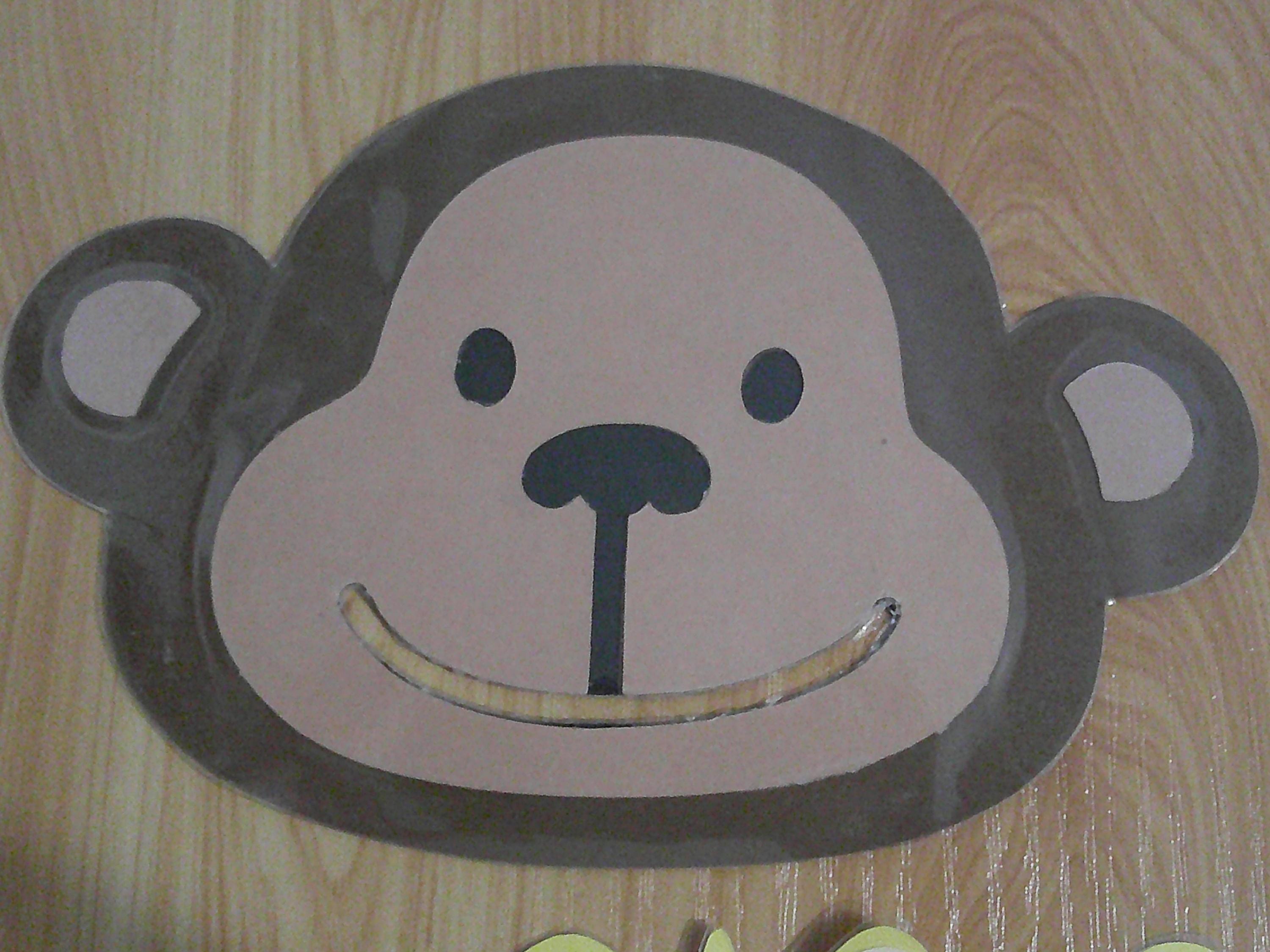 Monkey & Banana Counting Game - Etsy