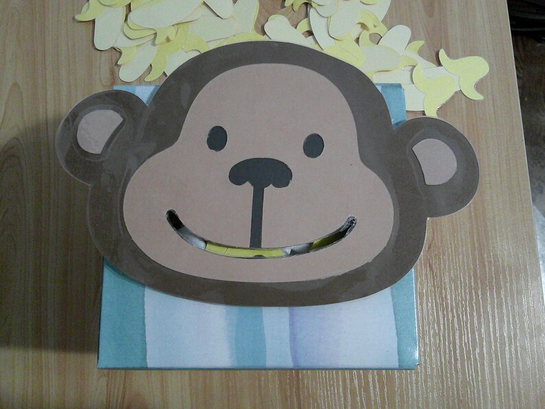 Monkey & Banana Counting Game - Etsy