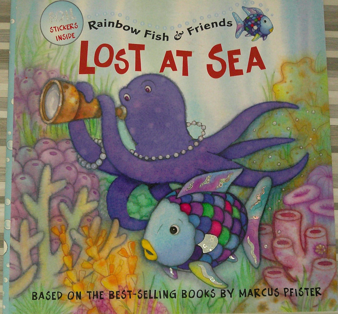 Rainbow Fish and Friends- Lost at Sea Book & Watercolor Fish Crafts - Etsy