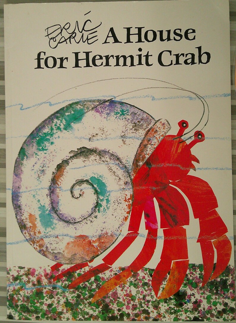 A House for Hermit Crab Book & Story Props - Etsy