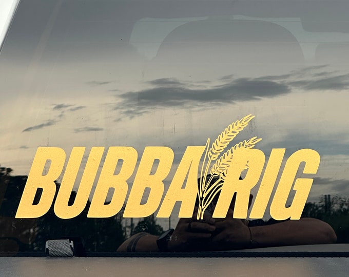 BUBBA RIG Decal - Etsy