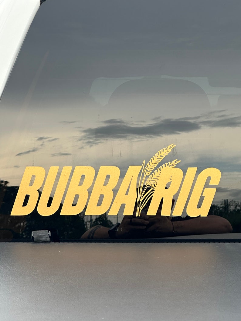 BUBBA RIG Decal - Etsy