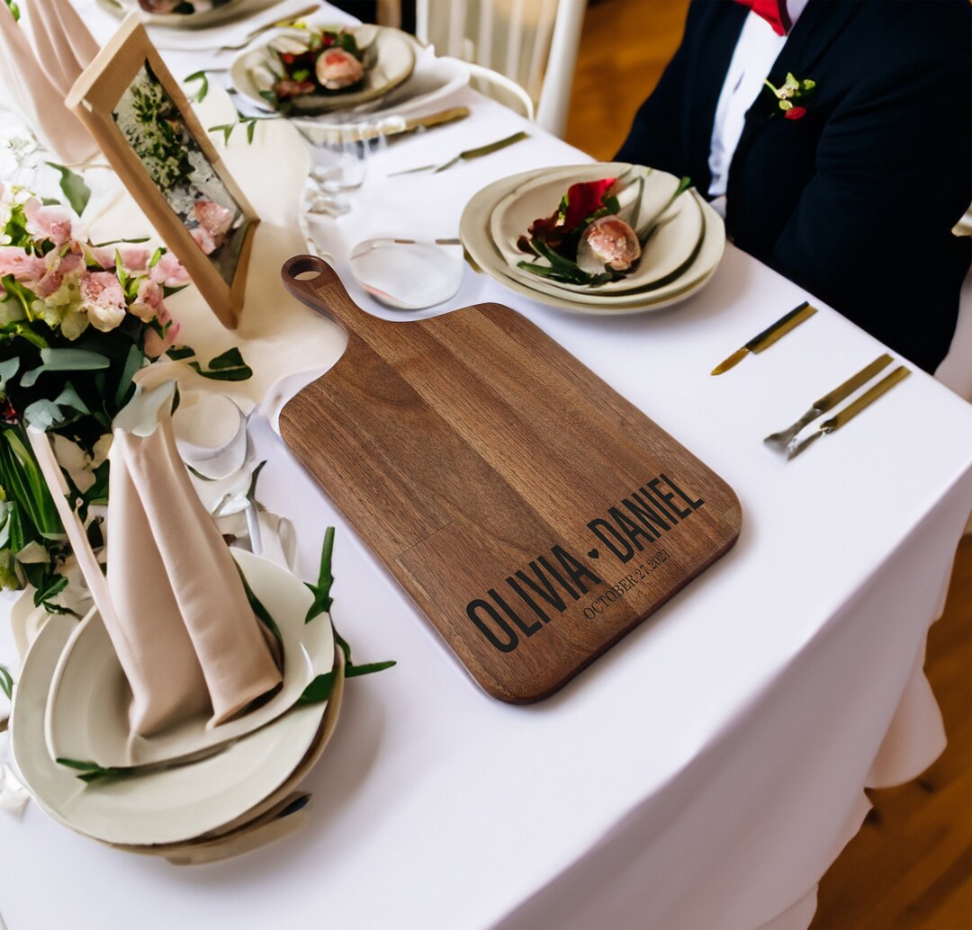 Charcuterie Board, Custom Cutting Board, Custom Wedding Gift ...