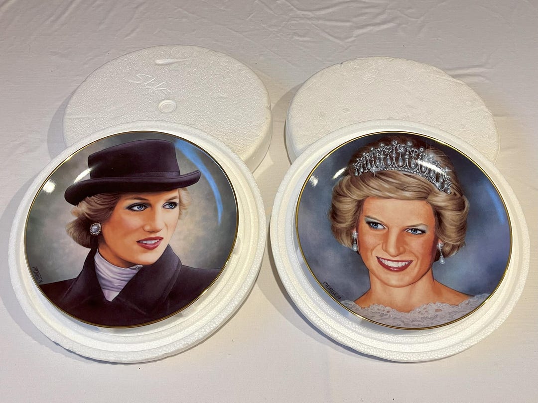 Princess Diana Plate Collection. the Danbury Mint. by Barry Morgen ...