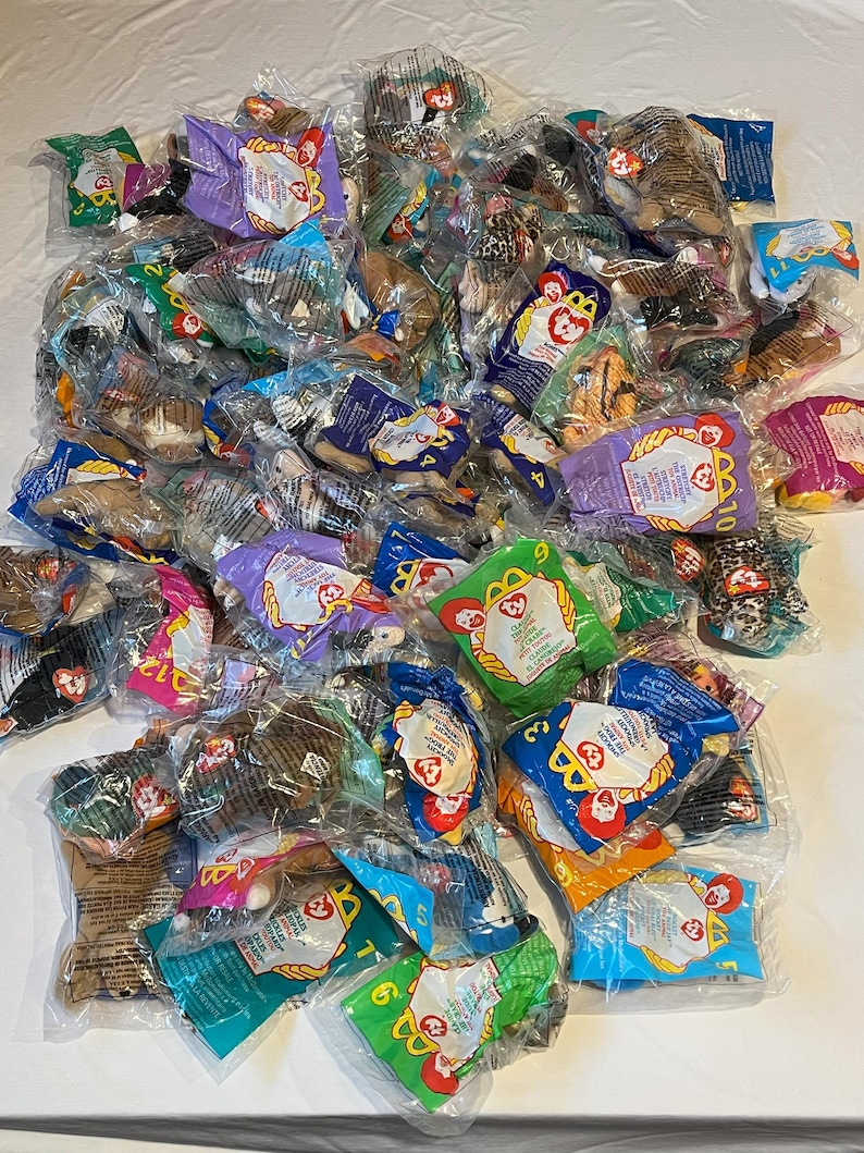 Beanie Babies Mcteenies Lots of Mcteenies New in Packaging Sets of 4 ...