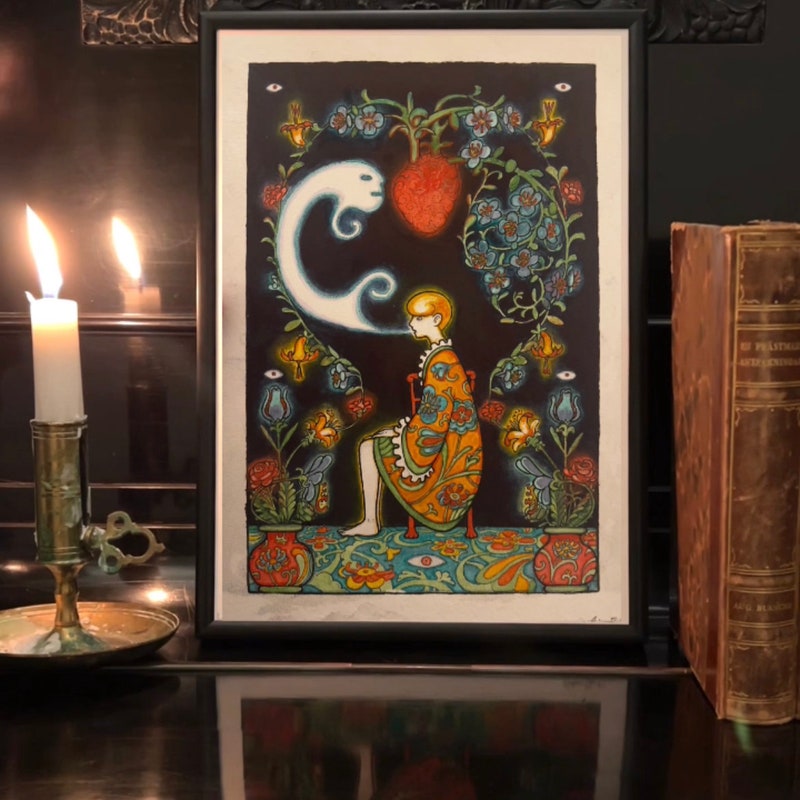 Vintage Style Print - Etsy