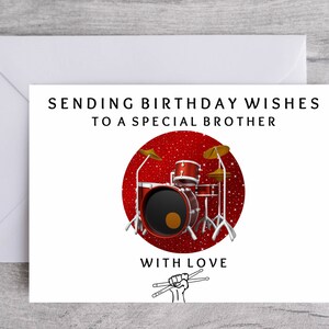 Happy Birthday Card Birthday Card Brother Bro Soulmate Bestie Bessie ...