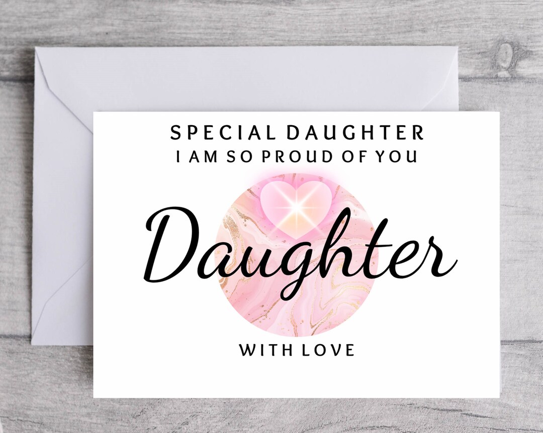 Congratulations Card Congrats Card Daughter Sister Bestie Bessie ...