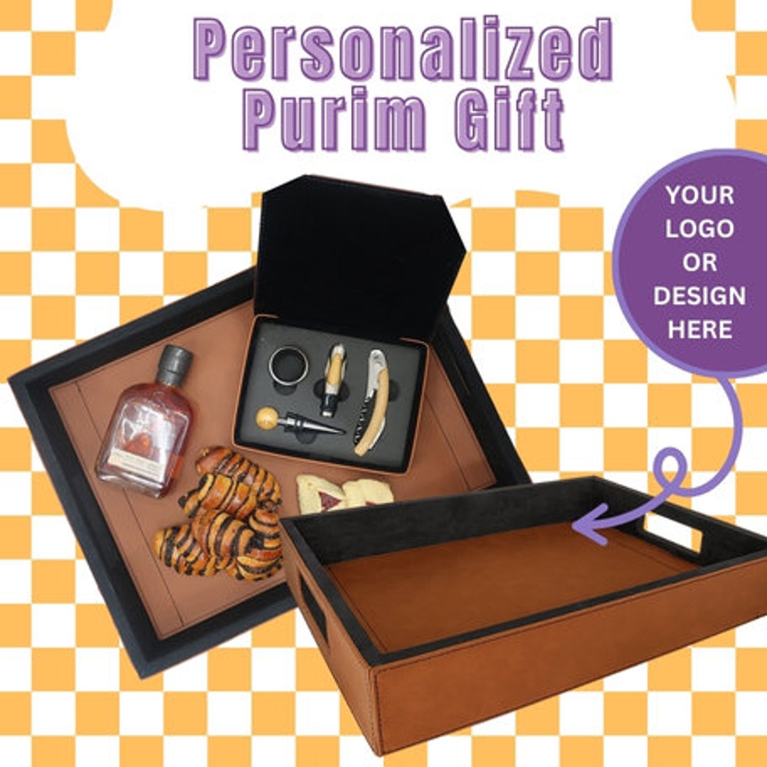 Personalized Tray Purim Gift Custom Mishloach Munis Munot Gift for Her ...