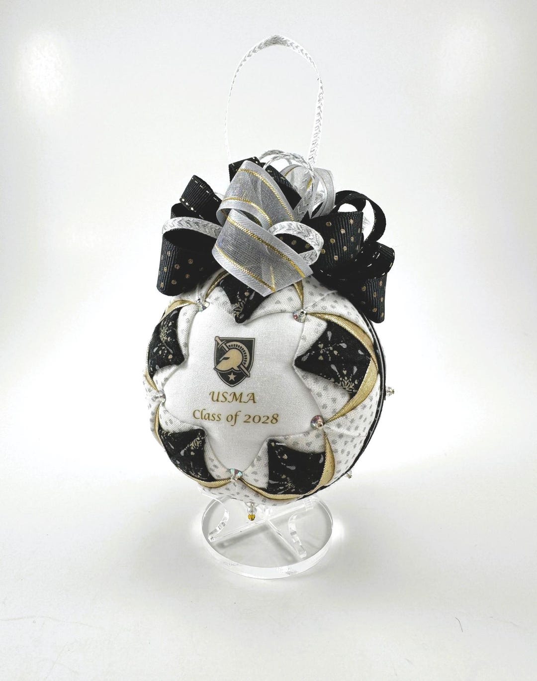 West Point Ornament: Class of 2028 Fabric Quilted Ornament - Etsy