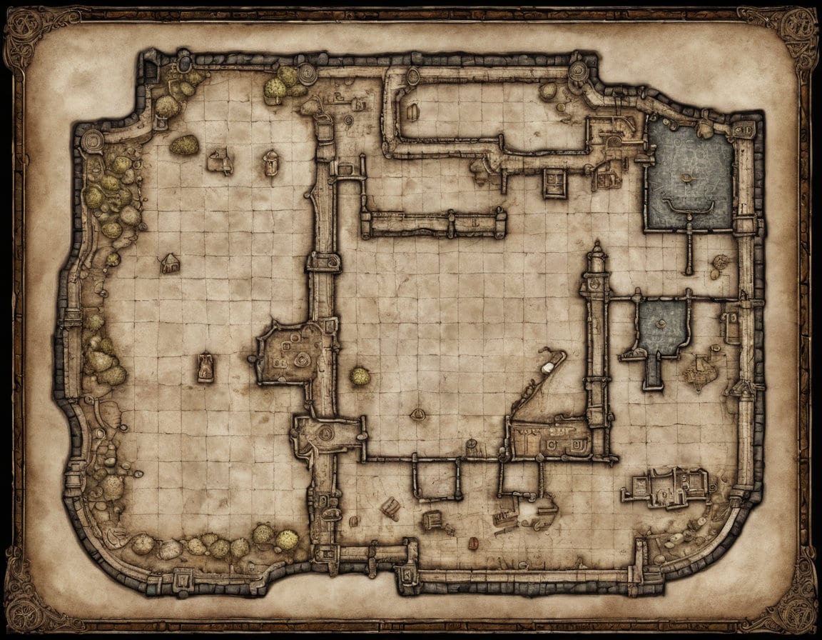 Dungeon Map Pack 1 - Etsy