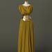 3D Garment Made With CLO Green Gown With Gold Belt-zprj - Etsy