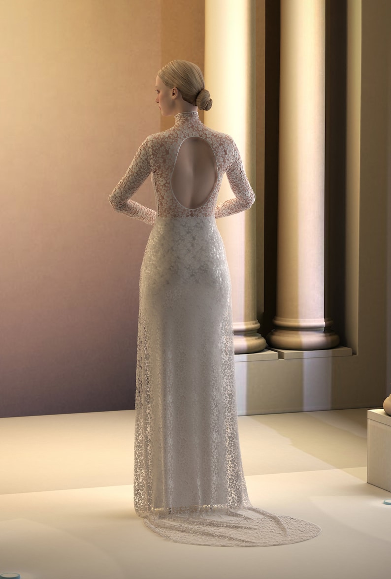 Wedding Dress Digital Garment With CLO - Etsy