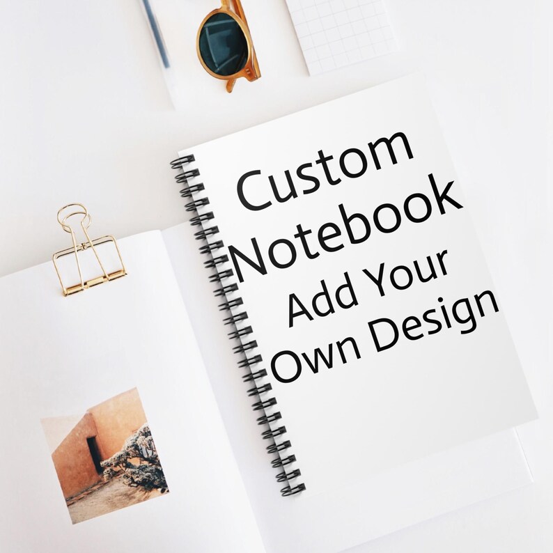 Custom School Spiral Notebook 118 Ruled Lines - Etsy