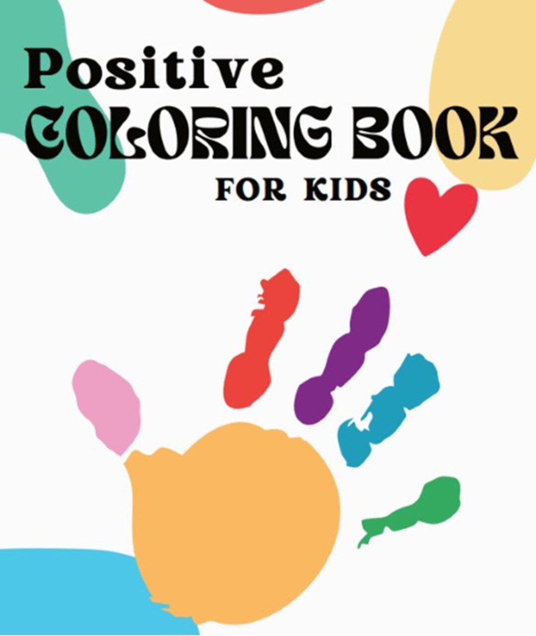 Positive Coloring Book for Kids: Building Emotional Resilience - Etsy