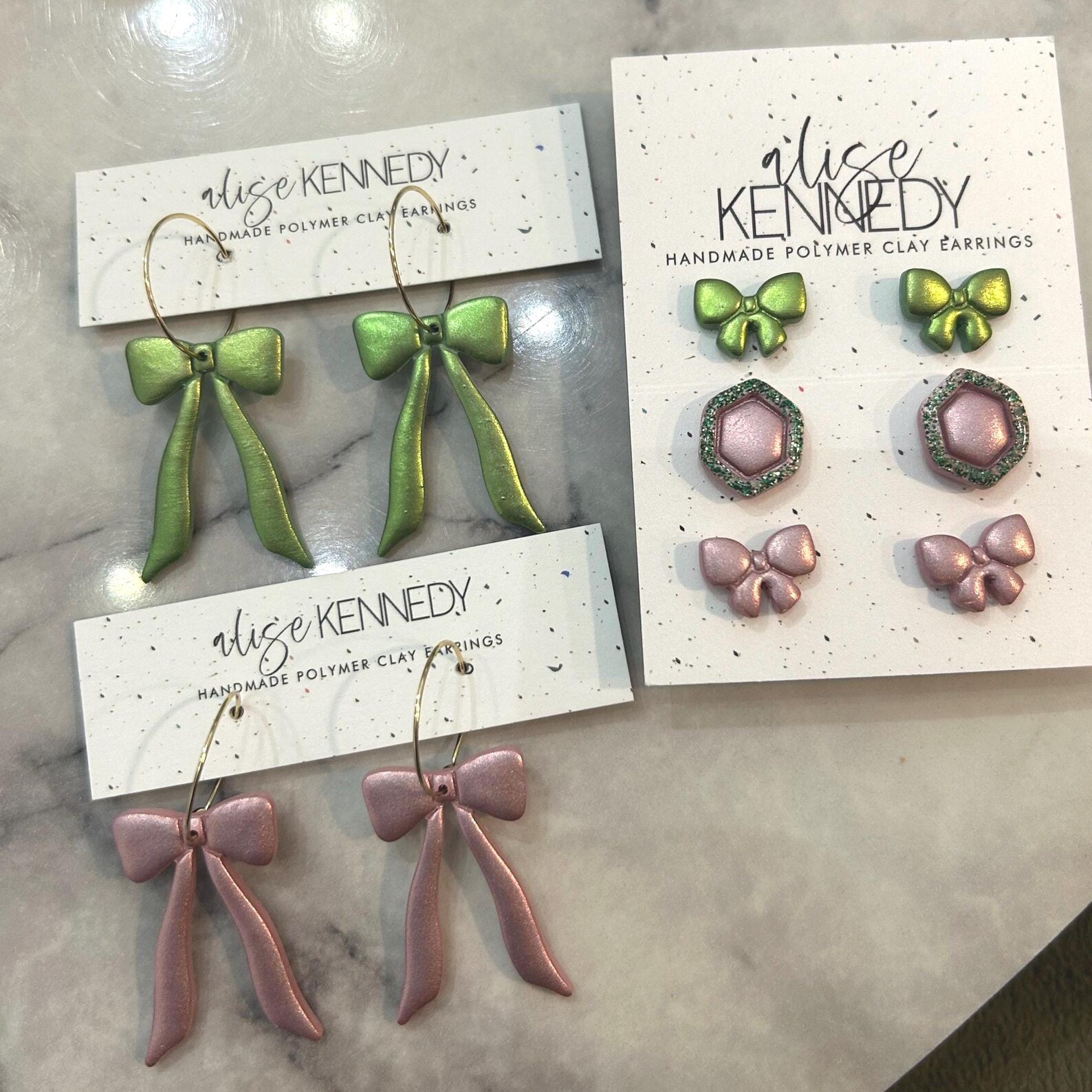 Assorted Wicked Earrings, Elphaba Earrings, Glinda Earrings, Polymer ...