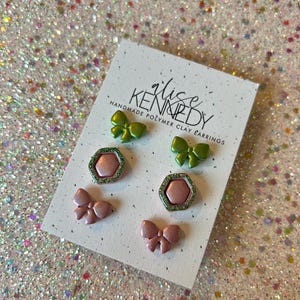 Assorted Wicked Earrings, Elphaba Earrings, Glinda Earrings, Polymer ...