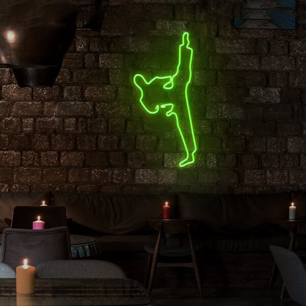 Neon Sign Custom Karate - Etsy