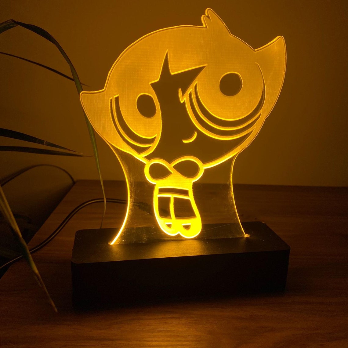 Powerpuff Girls Night Light, Cartoon Night Light, Girls Room Night ...
