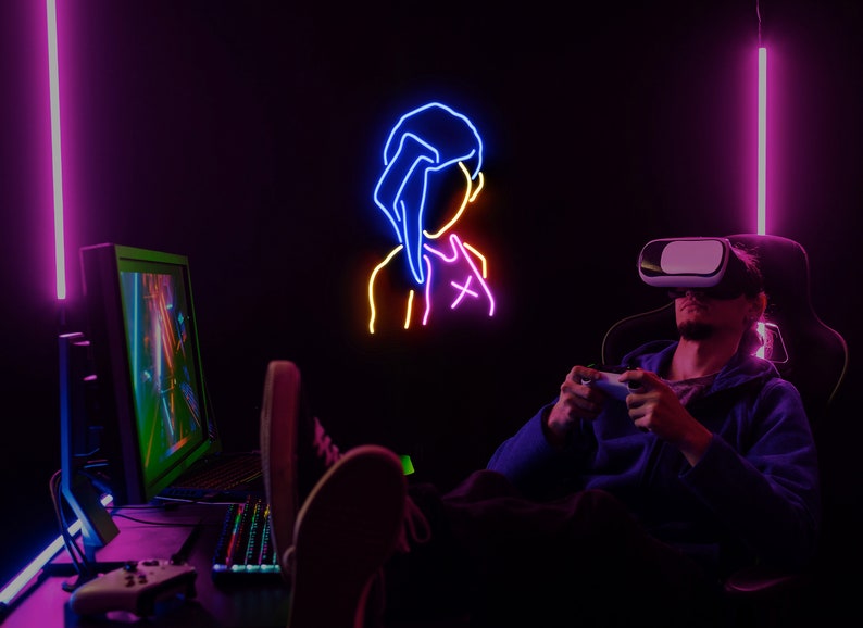 Jinx Neon Sign, Jinx Led Light, Jinx Wall Decor, Neon Sign Wall Art ...