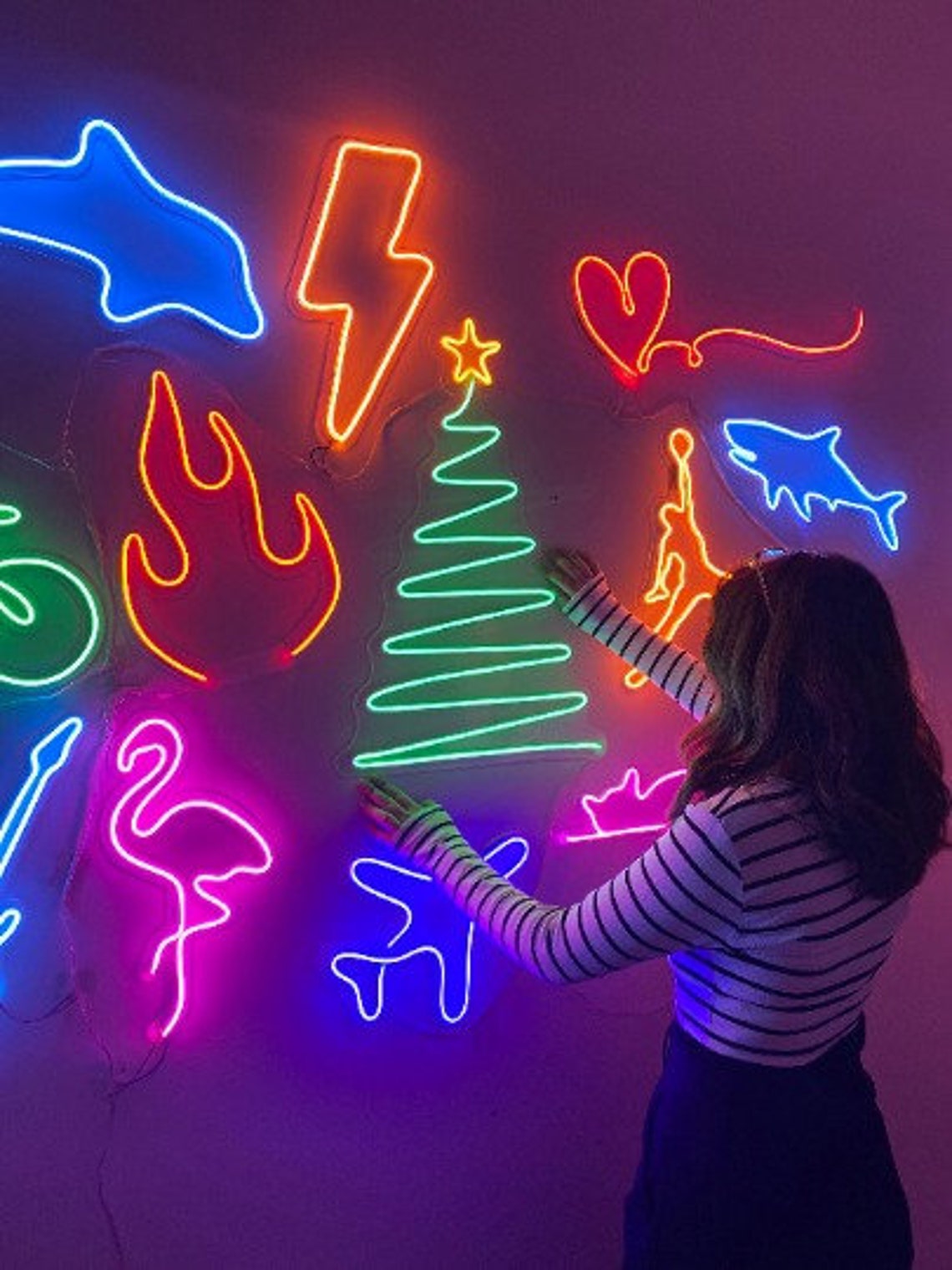 Chill Led Sign Pub Neon Sign Custom Led Neon Sign Night Lamp Party