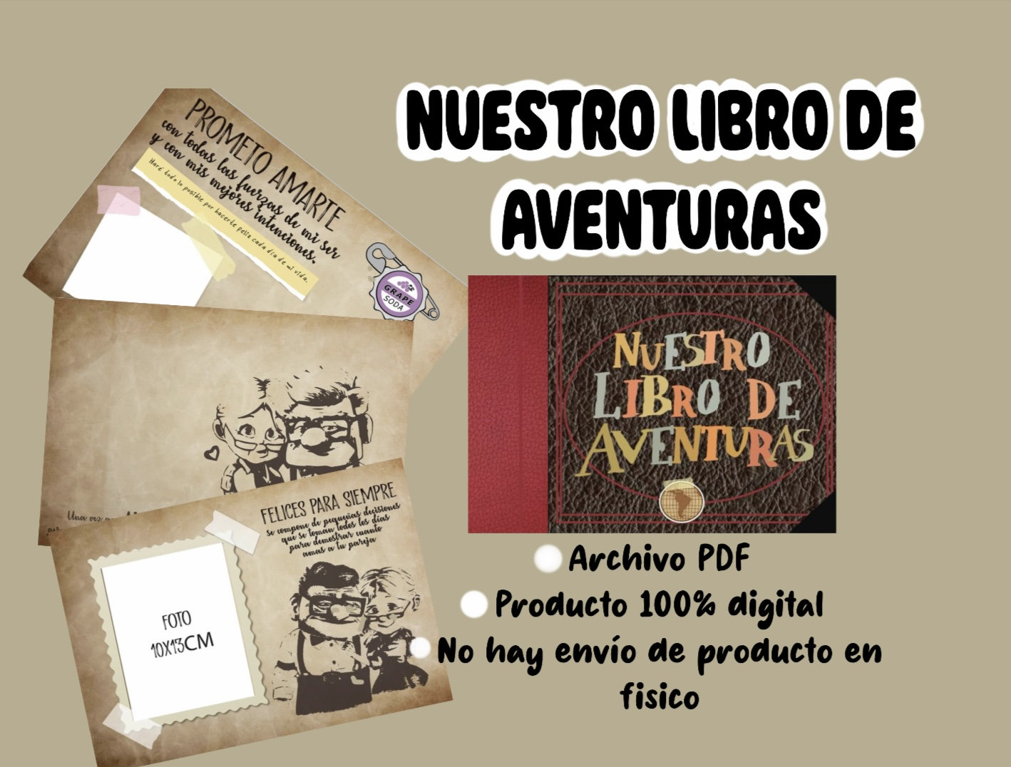 Libro De Aventuras|our Adventure Book (spanish)| Documento Digital Pdf ...