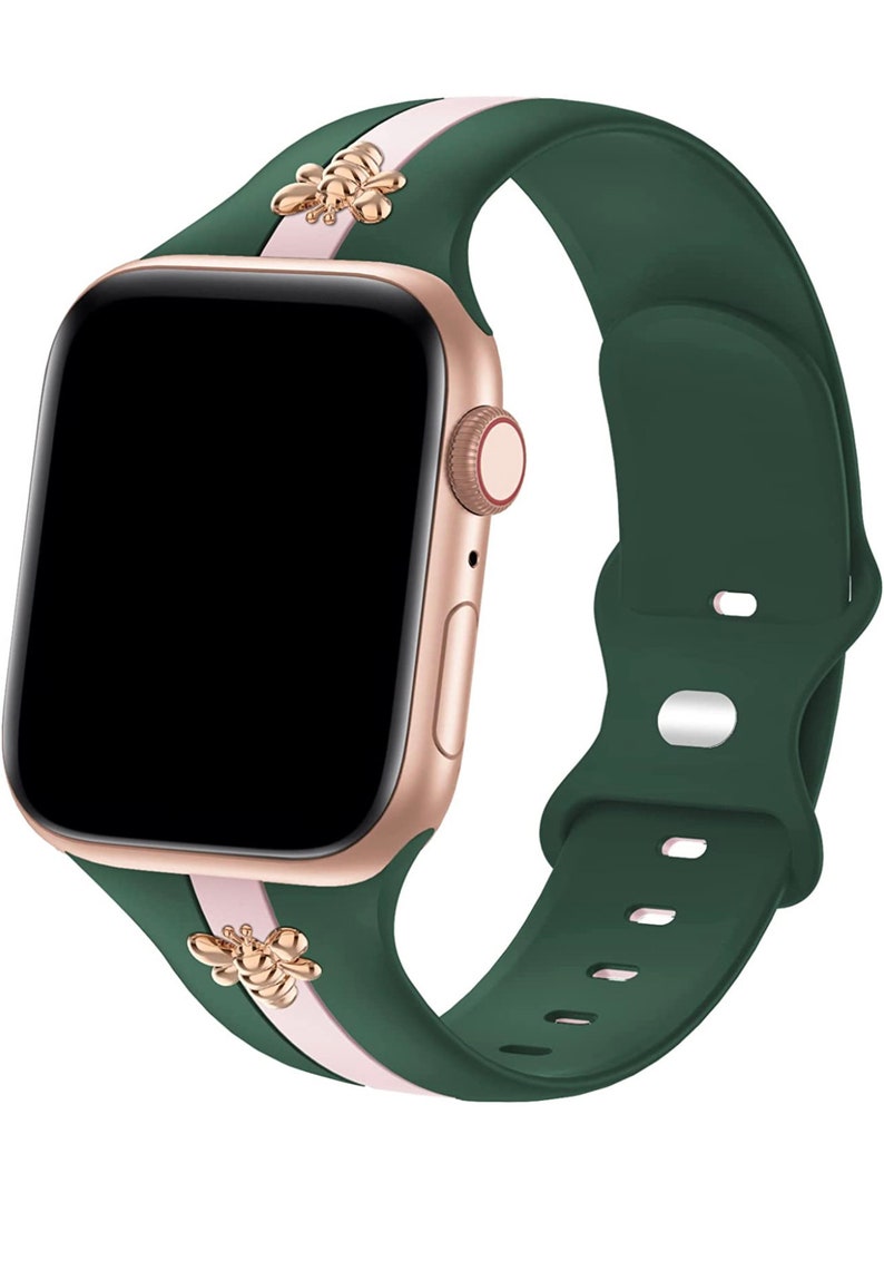 Smart Watch Band for Apple Watch With Gold Bee 38/40/41/42/44/45/49mm ...