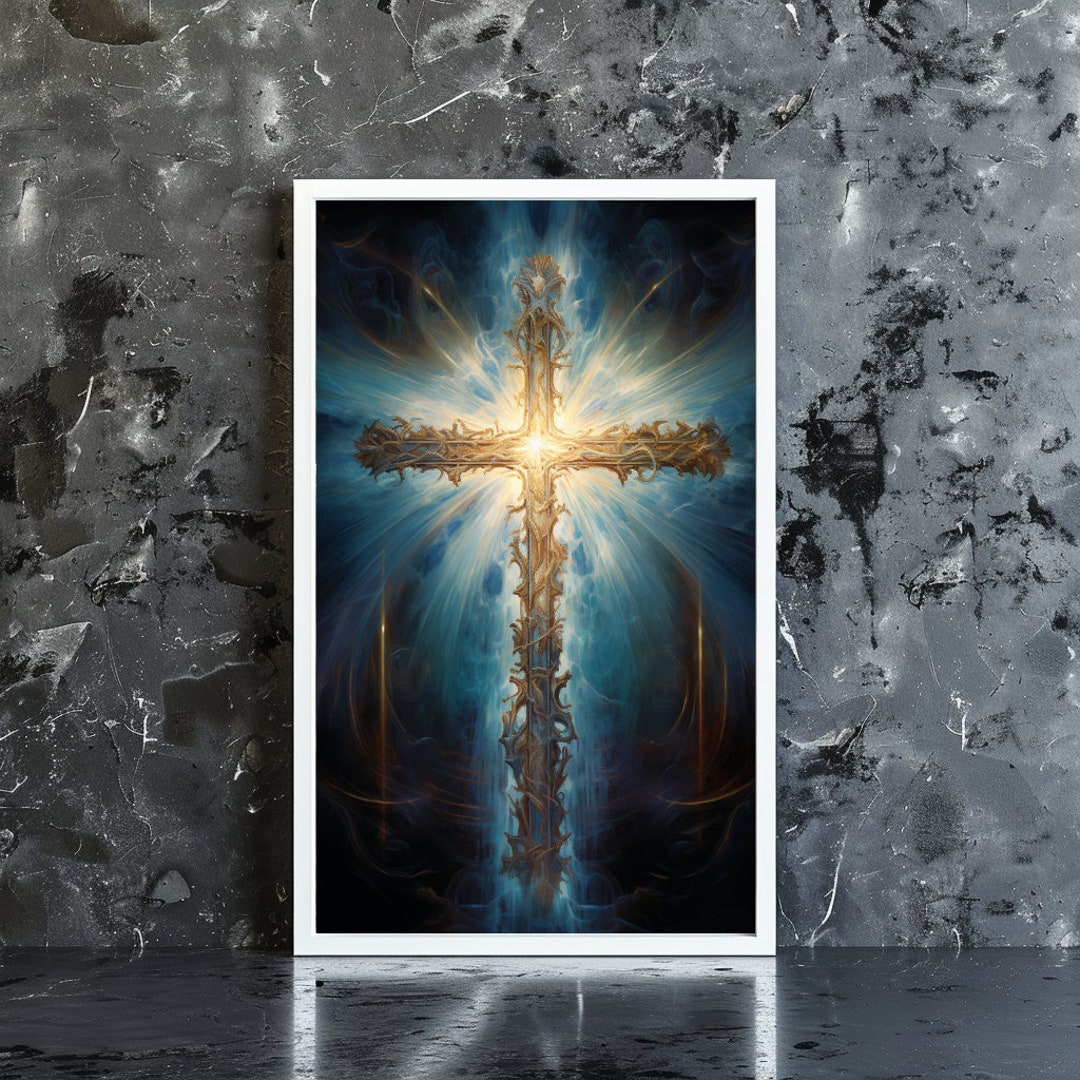 Easter Wall Art, Christian Art, Christian Wall Art, Jesus Art, Christian Cross, Gifts, Digital ...
