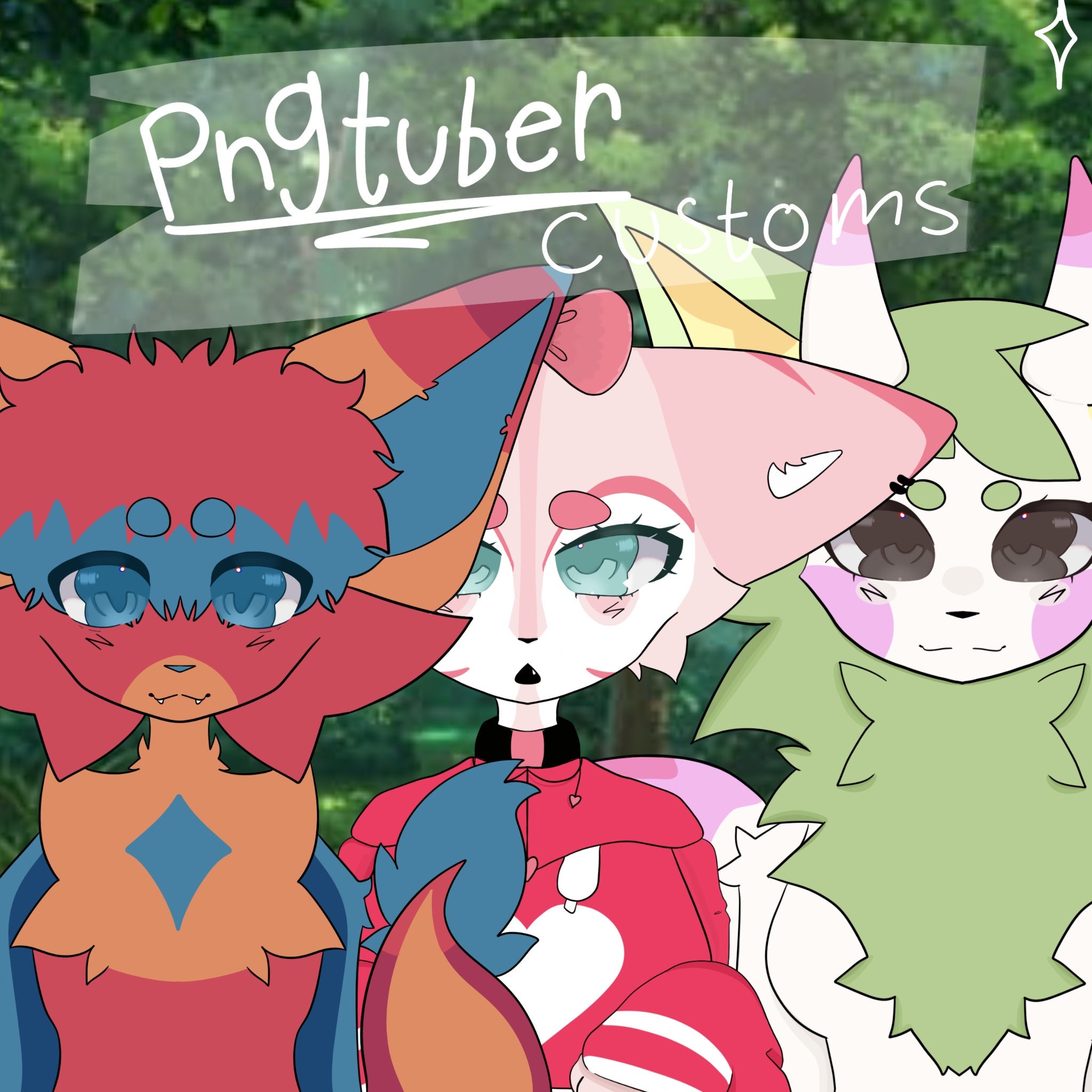 Custom Furry Pngtuber | Commision | Pngtuber Design | Pngtuber | ( READ ...
