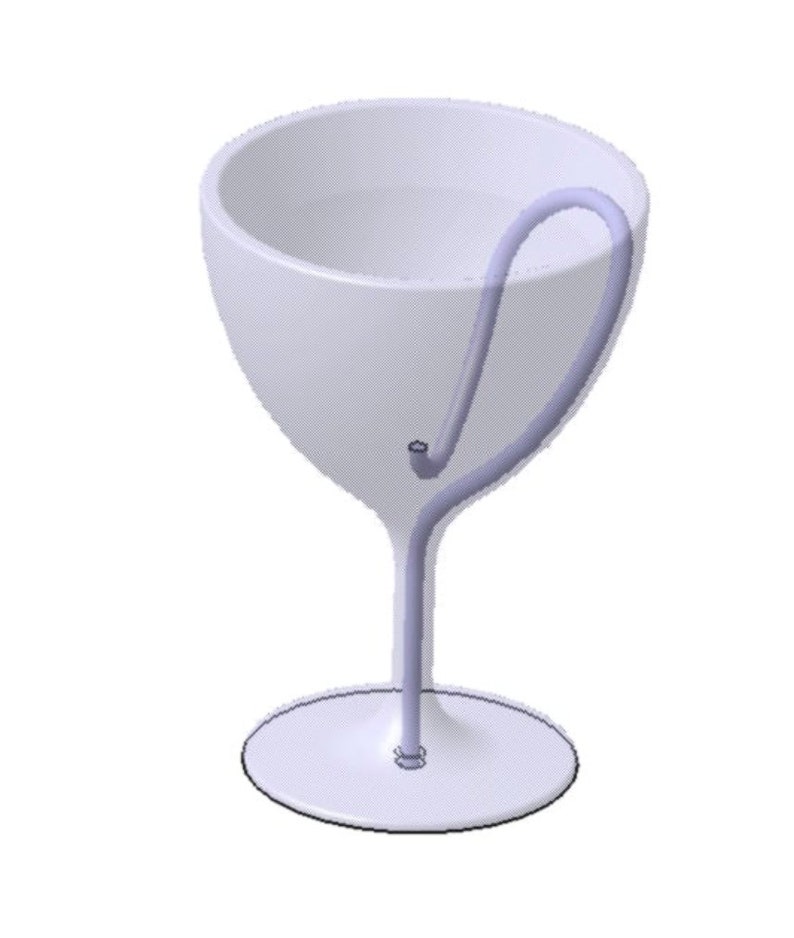 The Greedy Cup or Pythagorean Cup, Tessellated With Wide Base - Etsy