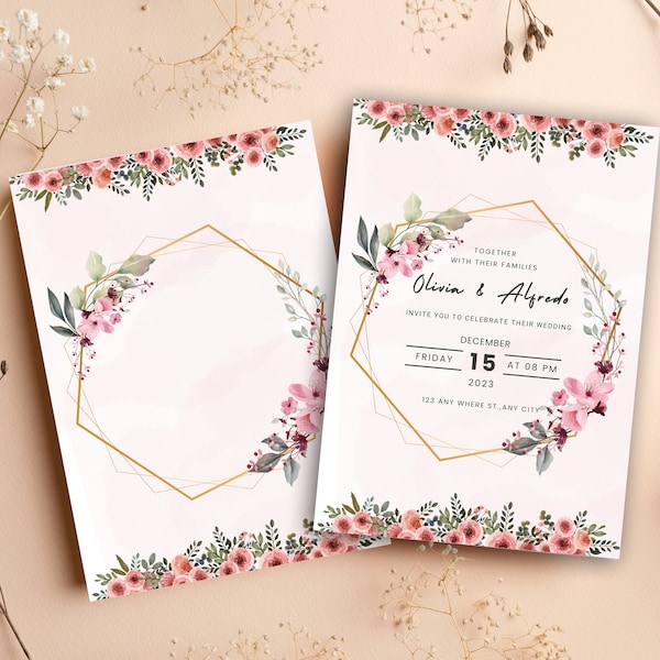 Digital Wedding Card - Etsy