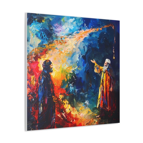 Elijah Bible Painting