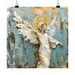 Vintage Biblical Angel Art Poster: Traditional Oil Style - Etsy