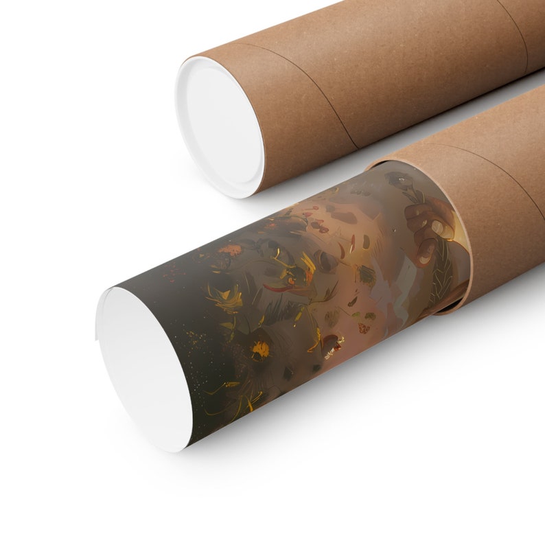 Flaming Sword Angel Guarding Eden Poster Biblical Art Poster Awesome ...