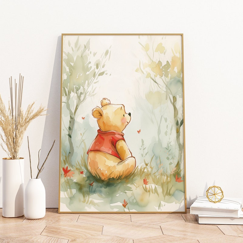 Winnie the Pooh Art - Etsy