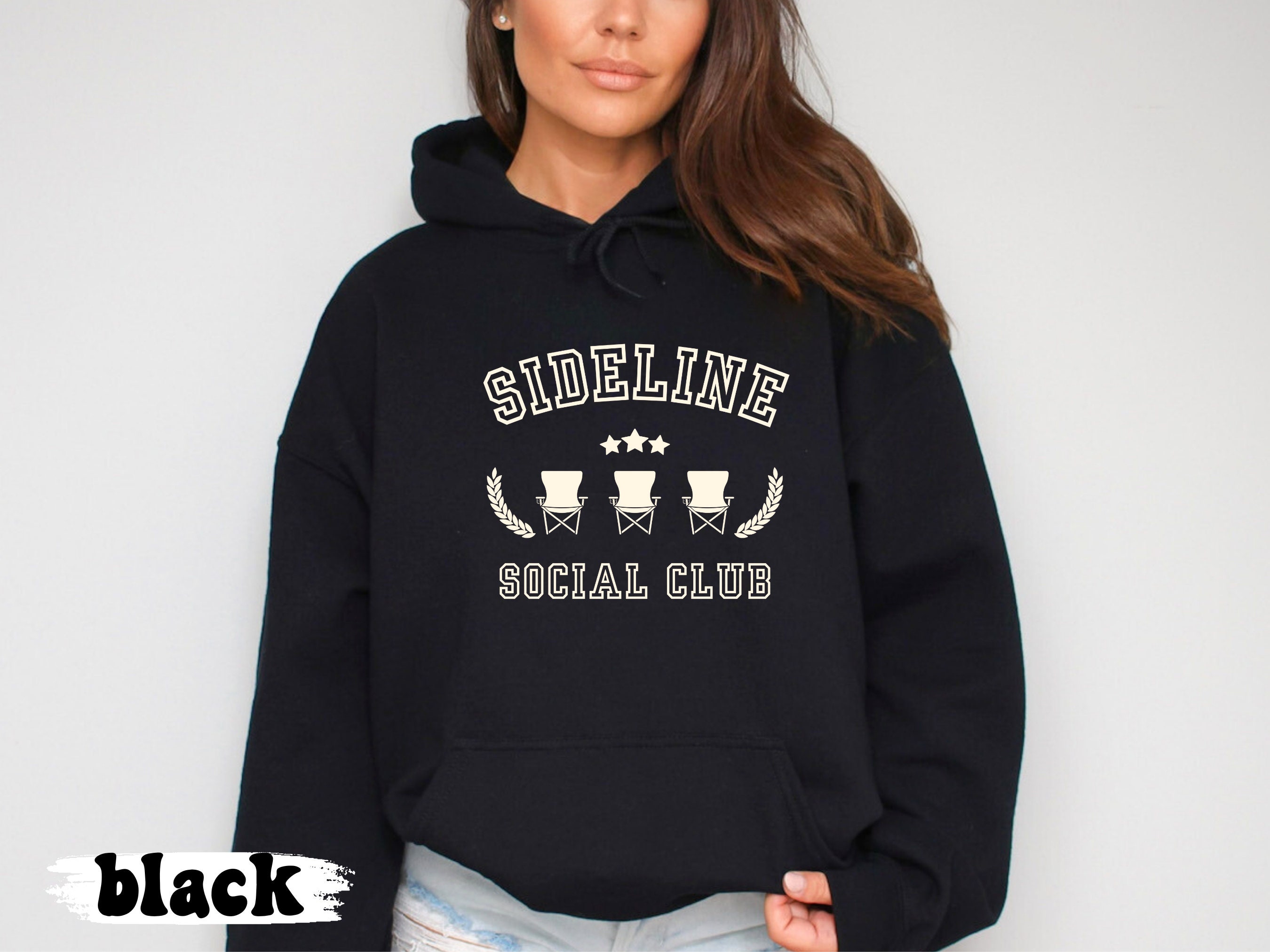 Custom Side Social Club Sweatshirt, Matching Sports Mom Sweater ...