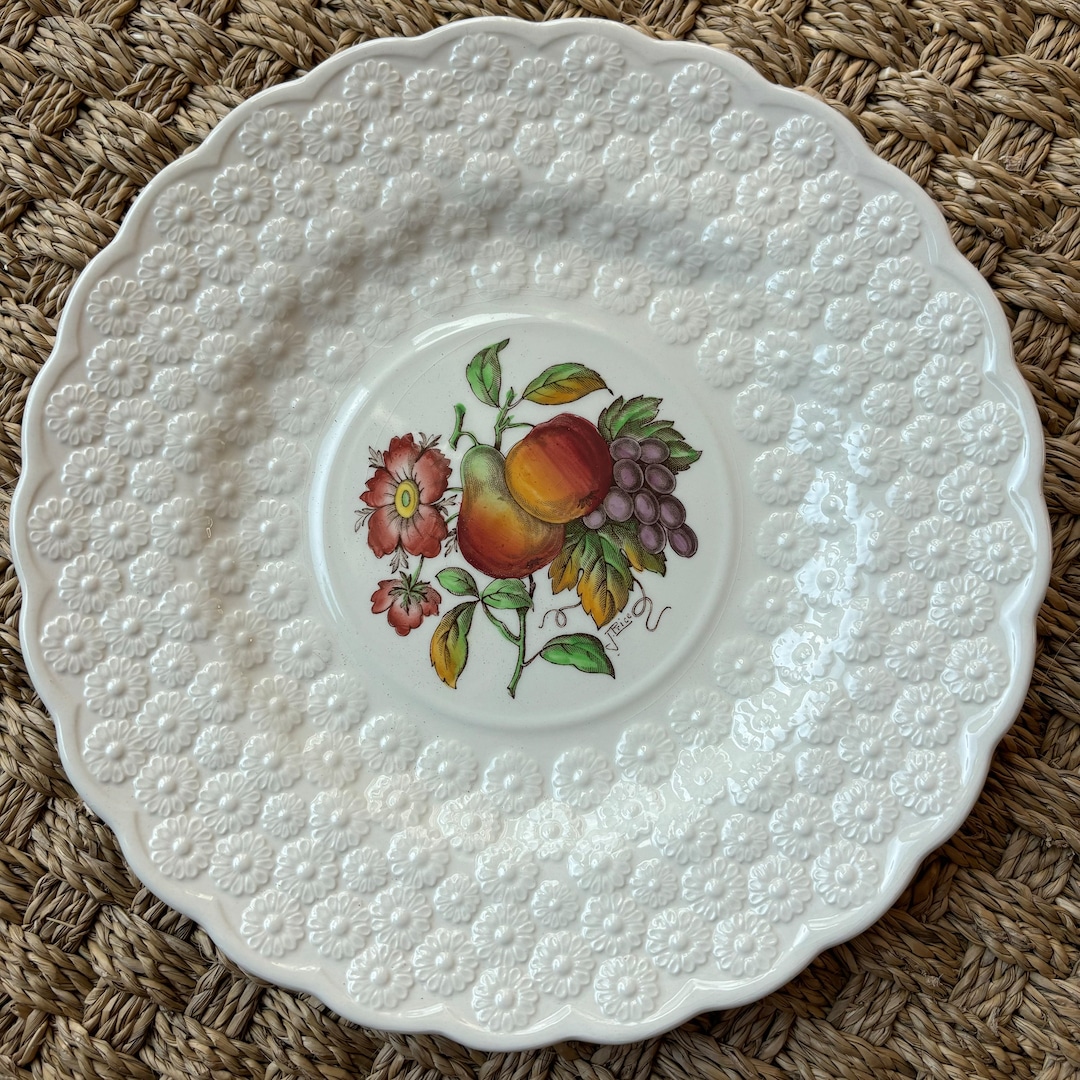 Spode Alden Salad/lunch Plates - Set of 6 - Etsy