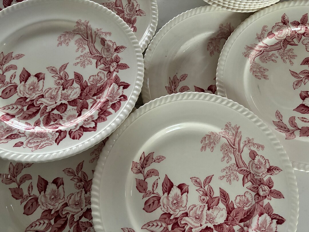 Johnson Brothers Apple Blossom Tableware Set - Etsy