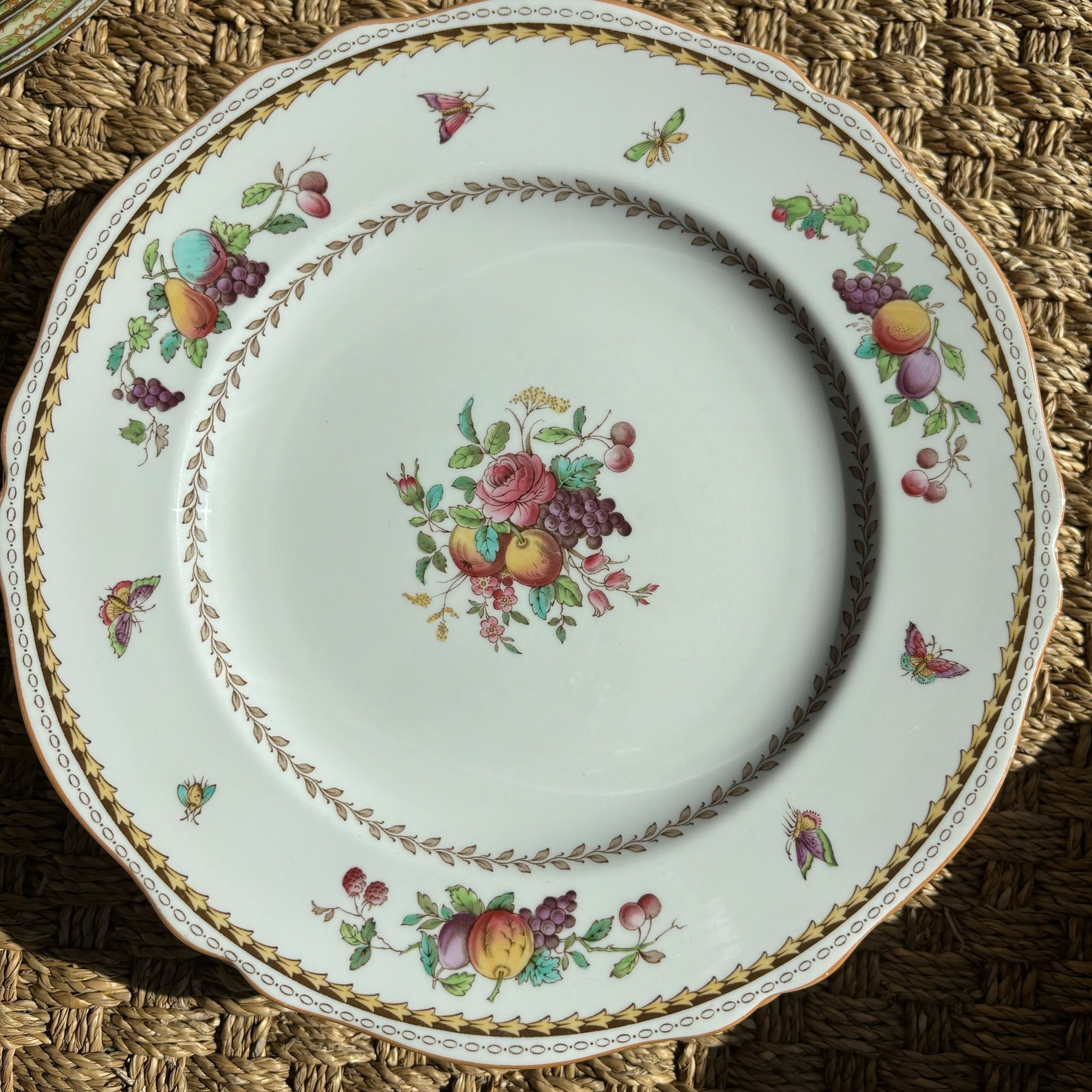 Spode Rockingham Dinner Plates - Etsy