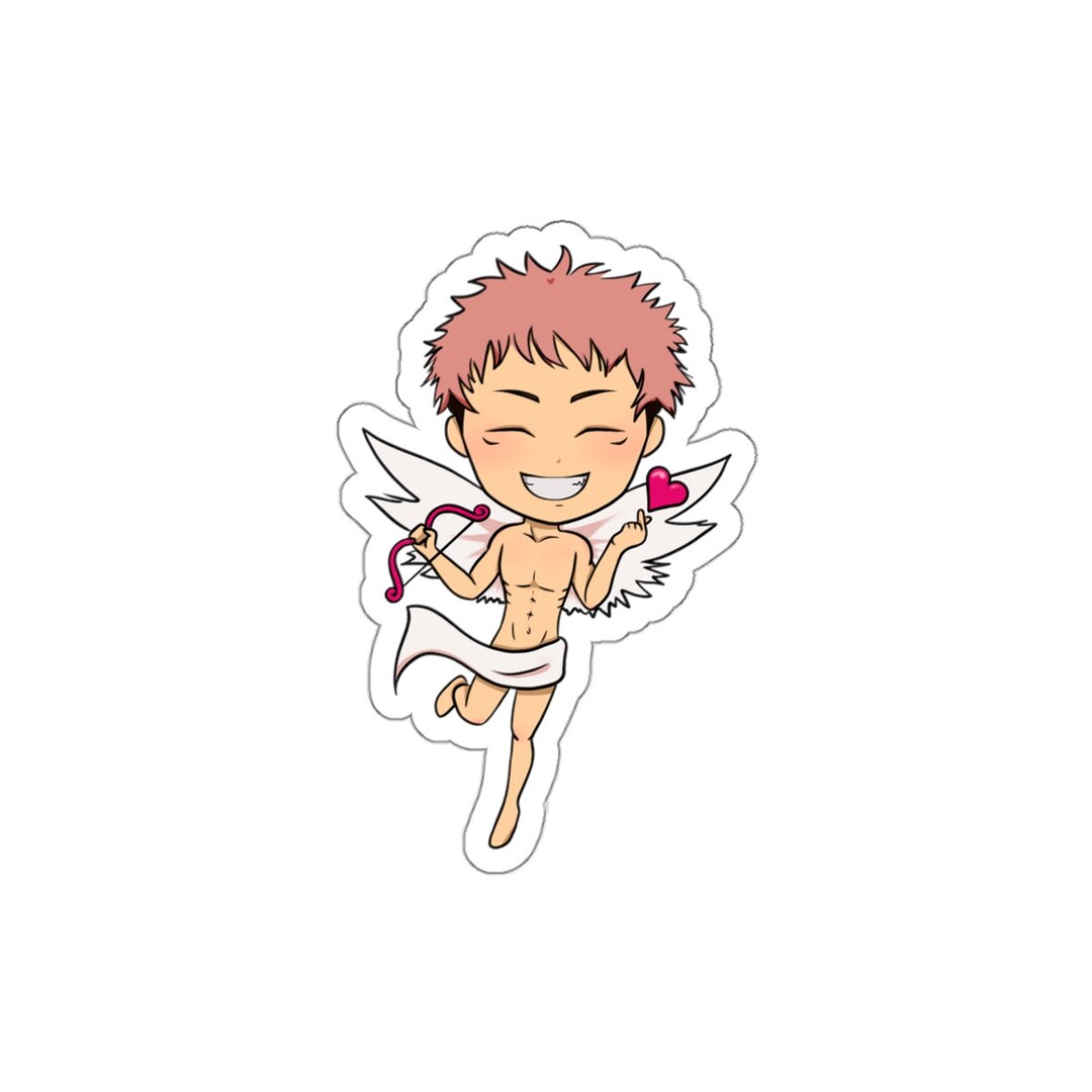 Yuji Itadori Valentine's Day Jujutsu Kaisen Sticker, JJK Sticker, Anime ...