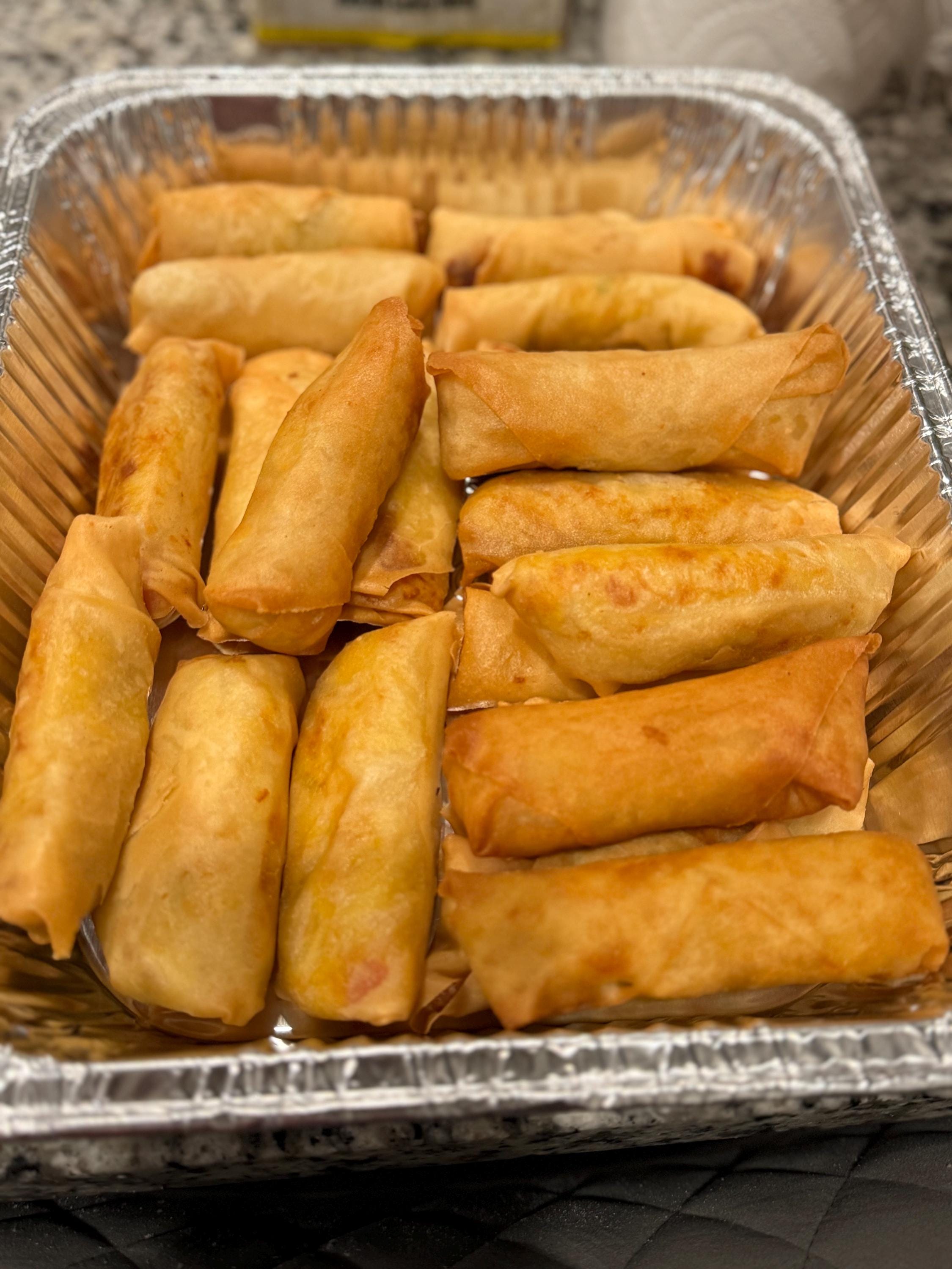 Chicken Spring Rolls ( Small Pan) - Etsy