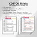Costco Trivia - 20 Questions With Answer Key for Super Members (updated ...