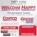 Costco Party Pack Essentials - Customizable Price Signs, Welcome to the ...