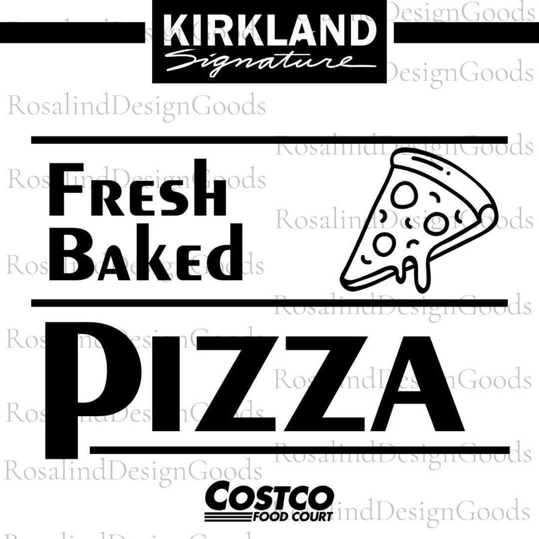 Costco-inspired Pizza Box Sign - Goodie Boxes, Miniature Toys, Trunk or ...