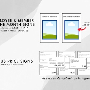 Costco Party Pack Premium - Invites, Custom Price Signs, Welcome Sign ...