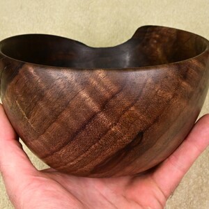 Live Edge Black Walnut Bowl, 6" X 3.5" - Etsy