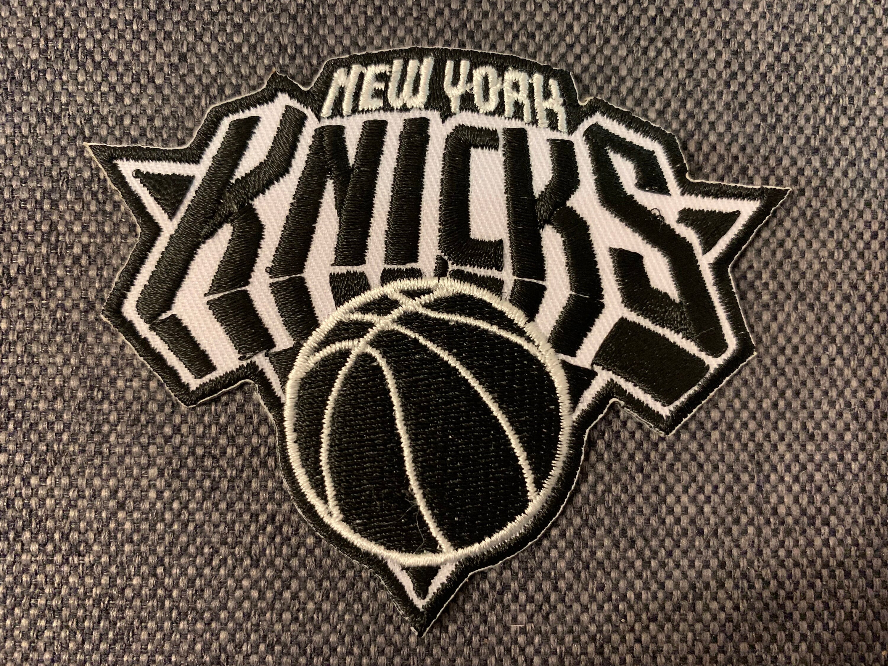 NY Knicks Applique Patch black - Etsy